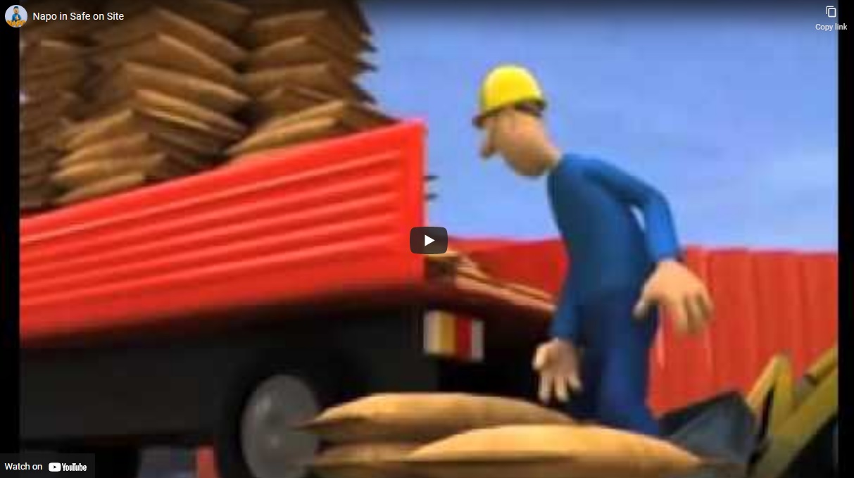 Napo in safe on site | Youth4OSH